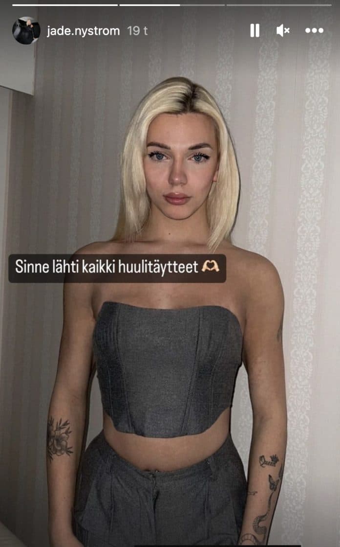 Oho, Jade Nyström poisti kaikki huulitäytteensä - tältä transurheilija ...